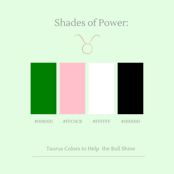 Shades of Power: Taurus Colors to Help the Bull Shine - Trusted Astrology